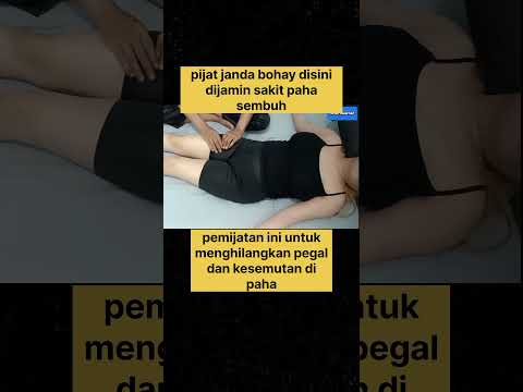 pijat janda bohay disini dijamin sakit paha sembuh #abc #pijat #video #shorts