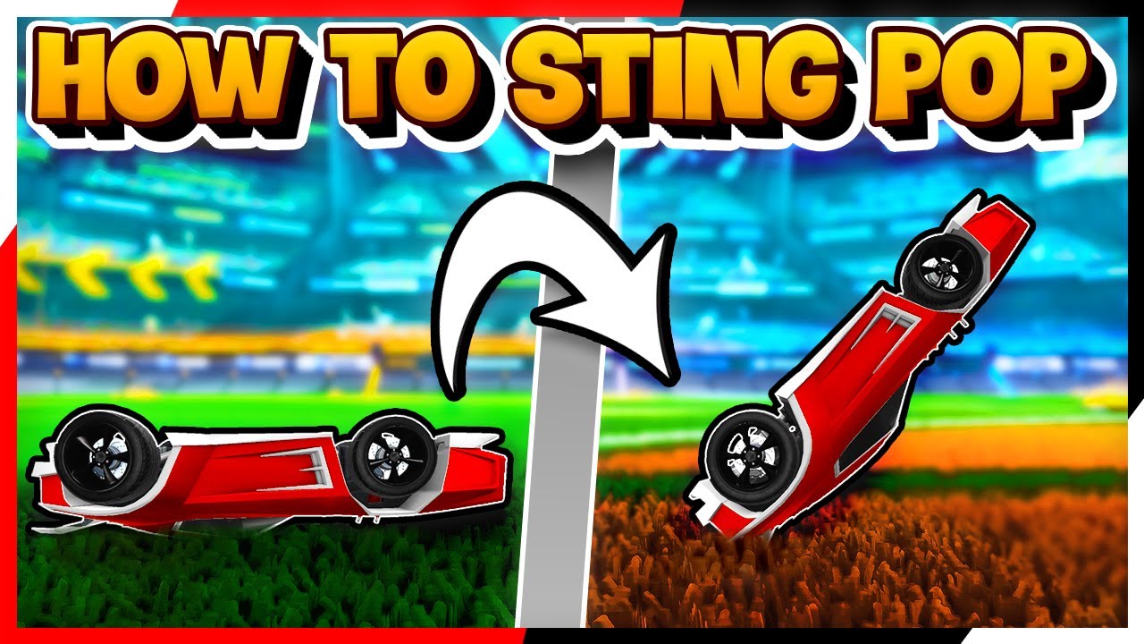 How to Sting Pop in Rocket League - Rocket League Freestyle Tutorial ...