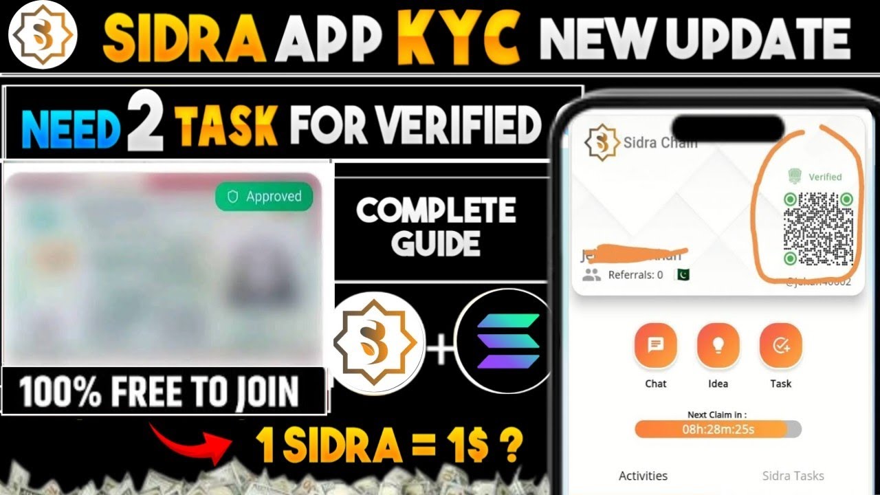 Sidra Chain KYC Update | How to Verify Your Account & Latest Platform ...