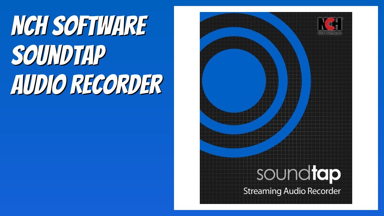 REVIEW (2026): NCH Software SoundTap Audio Recorder. Features - YouTube