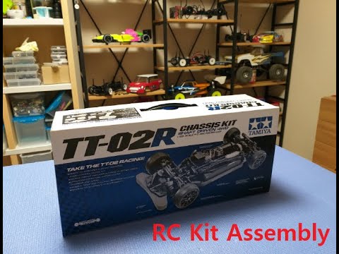 Tamiya TT02-R Build Part 1-1 (Front differential gear putty setting ...