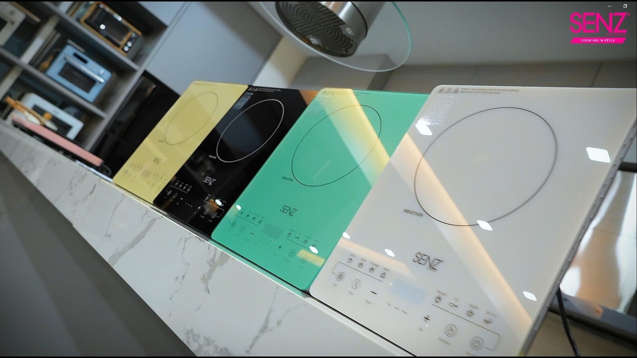 SENZ Electric Stove_ SENZ AURA Series Color Single Induction Cooker ...
