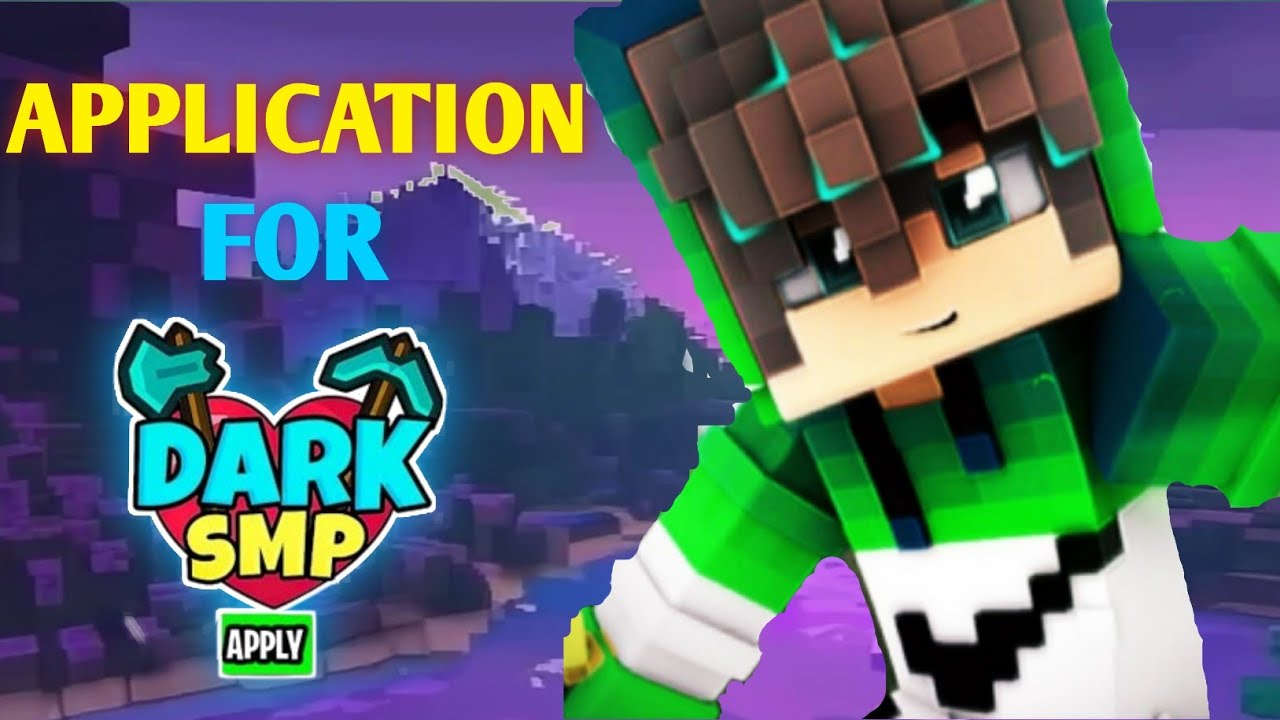 APPLICATION FOR DARK SMP SEASON-2 @Enayat_King #darksmp - YouTube