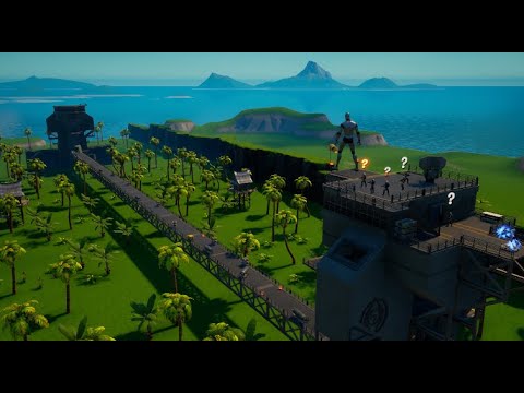 Red Base Vs Blue Base custom map in Fortnite. - YouTube