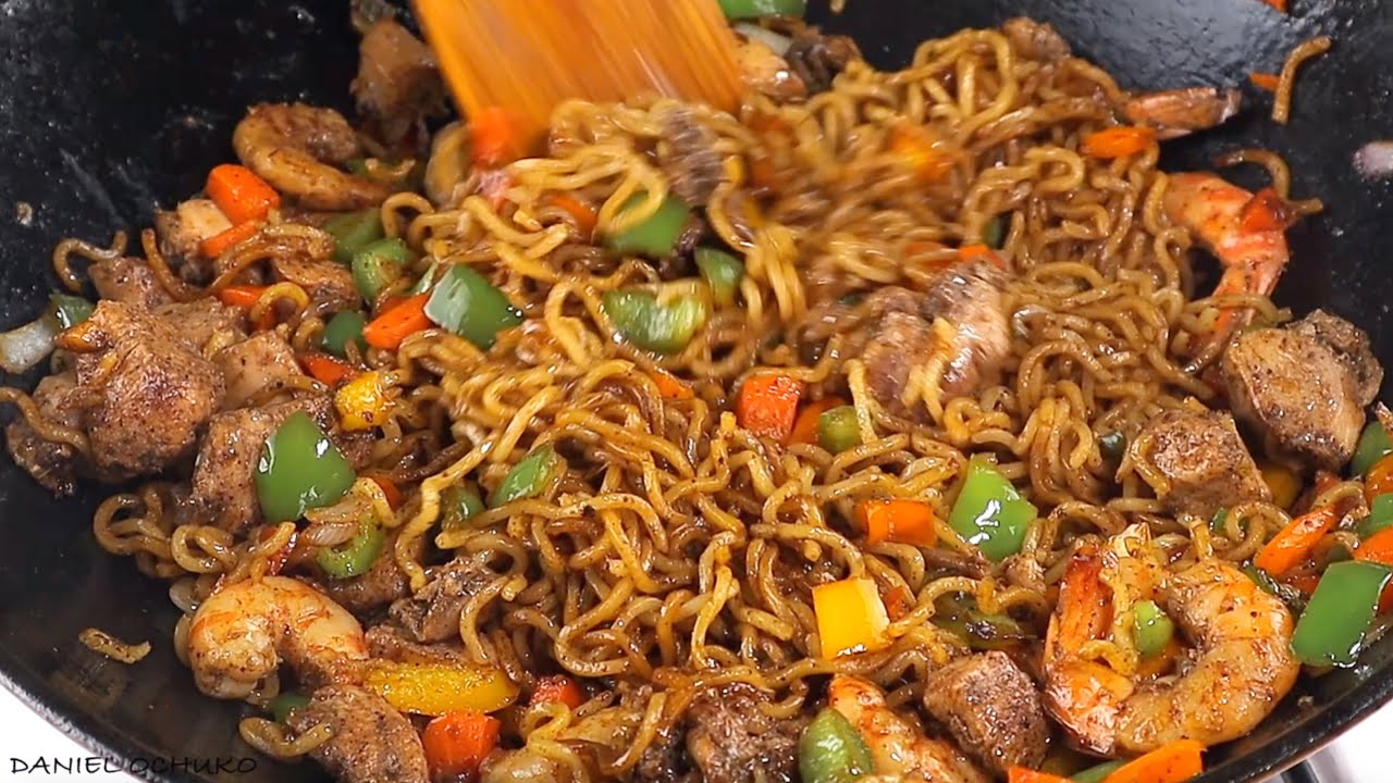 I MADE THIS INSTANT NOODLES FOR MY FAMILY AND THEY WENT WILD!!! - YouTube