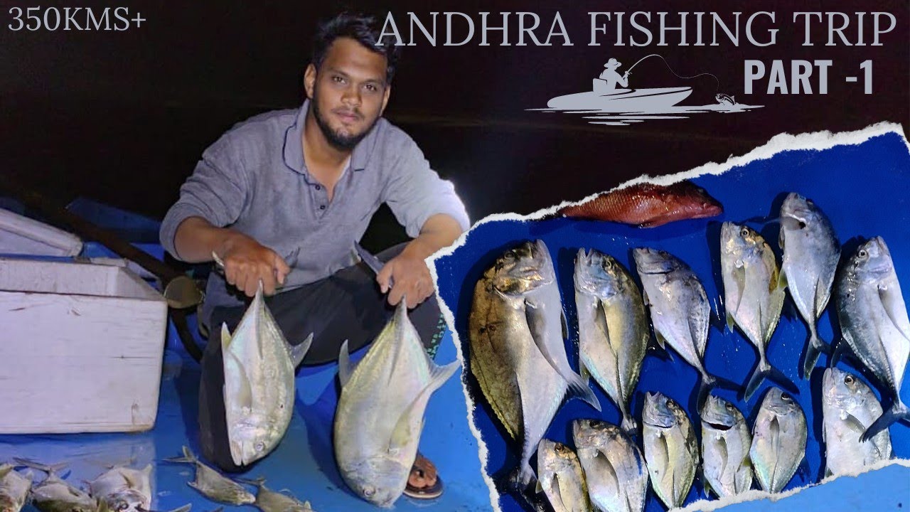 Fishing in Andhra😍for the first time😁back to back strikes on handmade ...