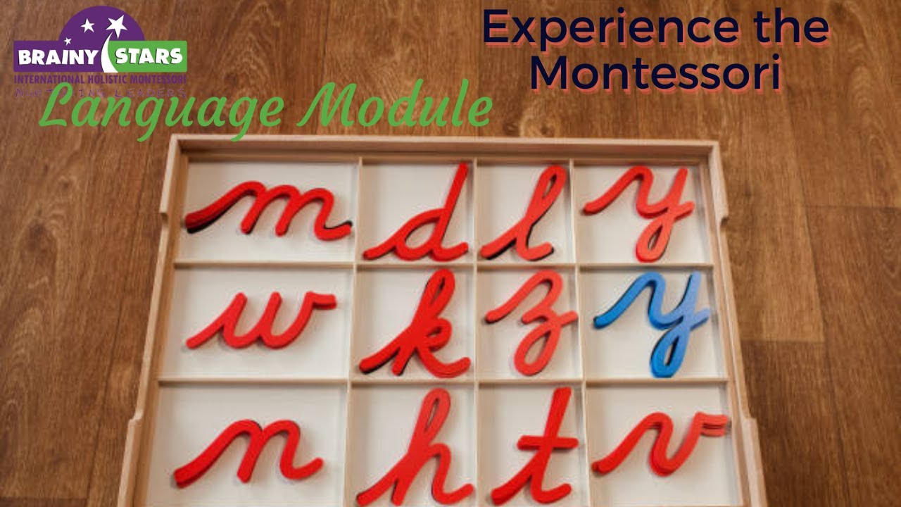 Parents are experiencing the Montessori Language Module at Brainy Stars ...