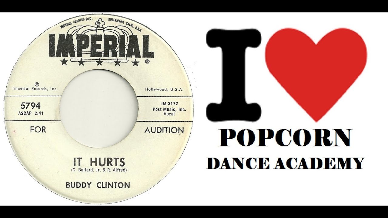 BUDDY CLINTON - IT HURTS - IMPERIAL 3172 PROMO - YouTube
