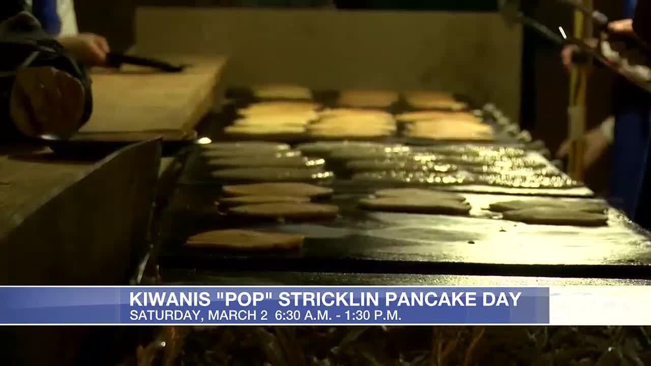 Midday Interview: 83rd Annual Kiwanis Pop Stricklin Pancake Day - YouTube