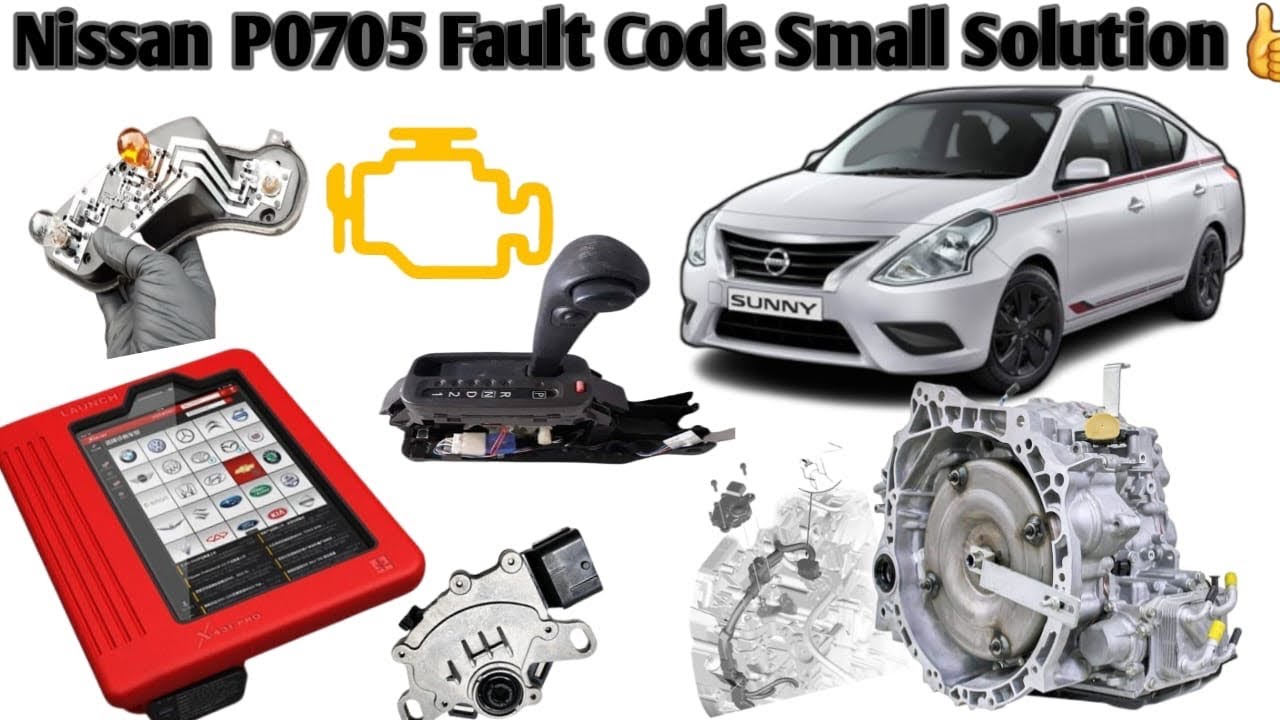 Nissan p0705 Fault Code / T/M Range Sensor A #Small Solution 💯👍 - YouTube
