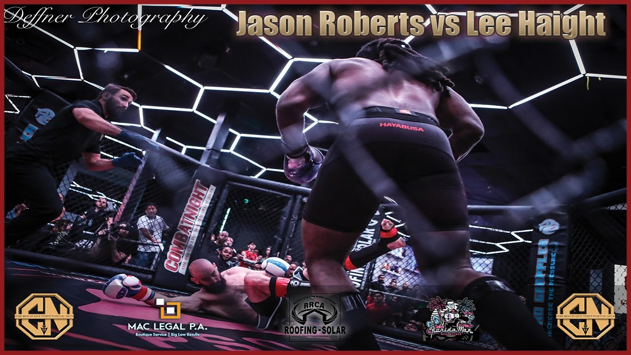 Combat Night 151 - Broward - Jason Roberts vs Lee Haight - YouTube