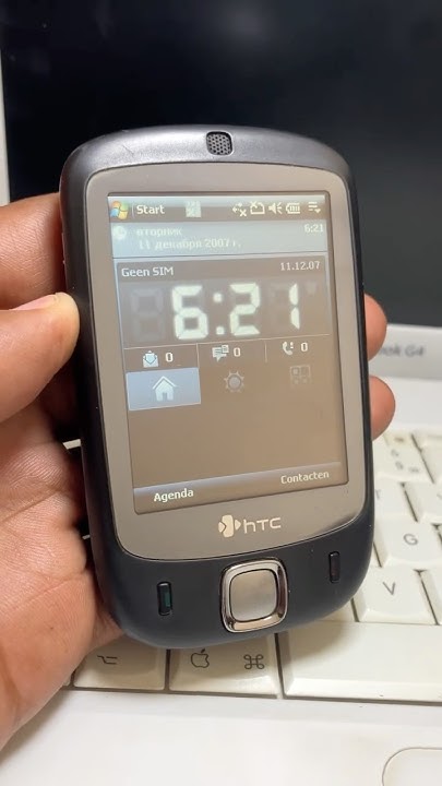 Htc Pocket PC P3450 Touch#released2007 - YouTube