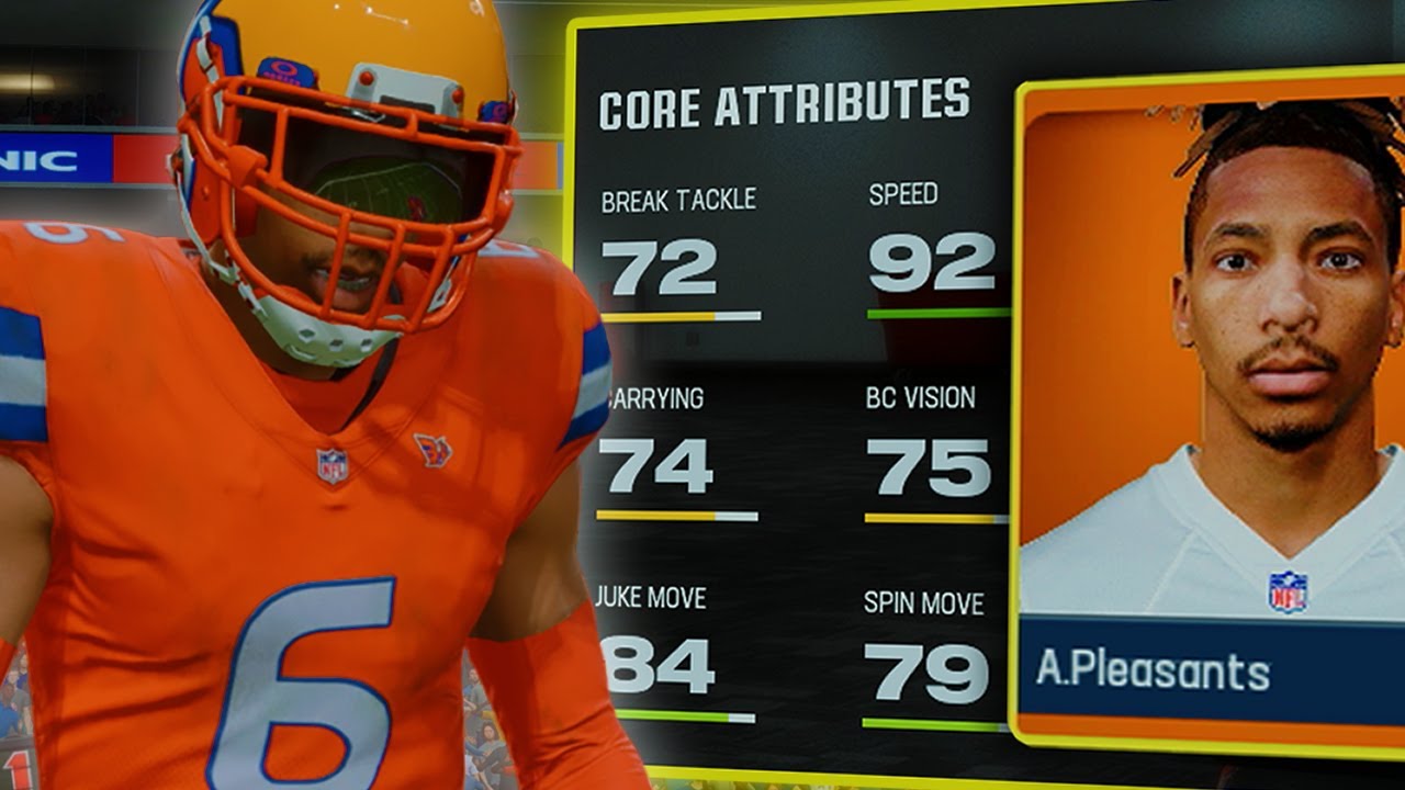 This Rookie is a WEAPON! | Total Team Rebuild Madden 24 | OKC Bisons ...