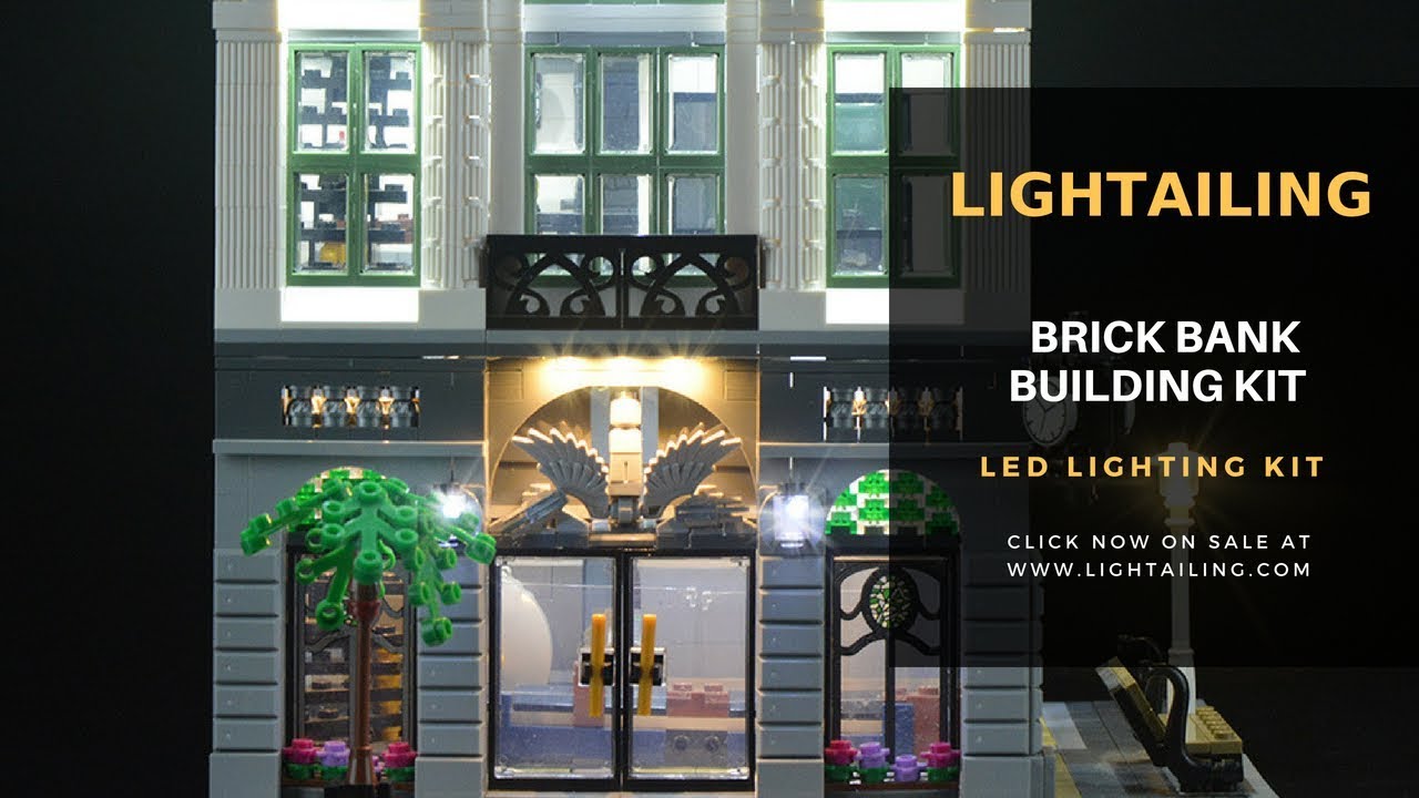Lightailing Light Kit For Lego Creator Brick Bank Building Kit 10251 ...