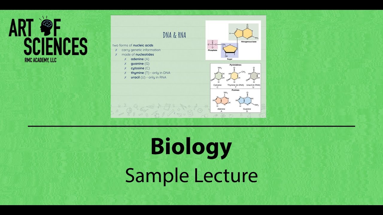 Biology Sample Lecture - YouTube