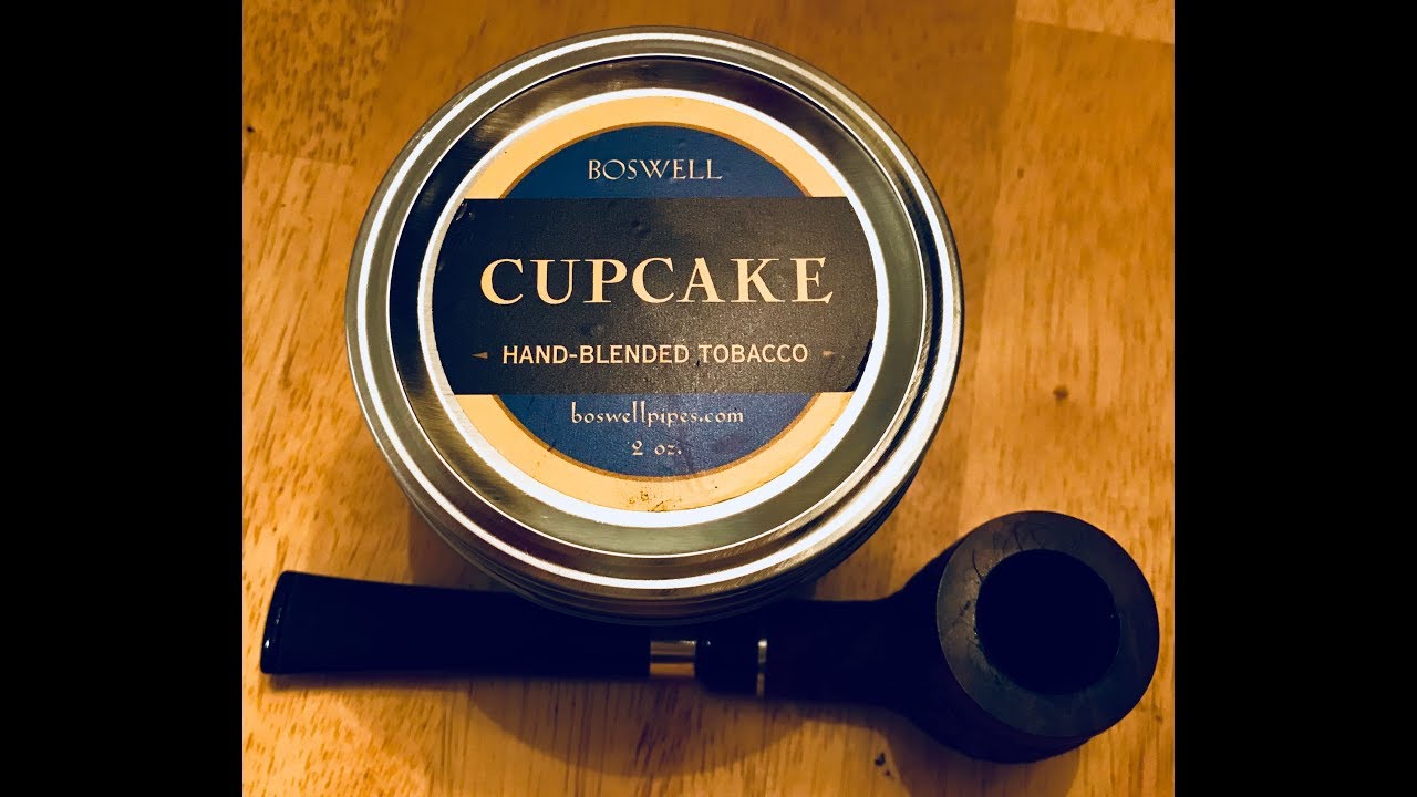 BOSWELL CUPCAKE PIPE TOBACCO - 2017 - YouTube