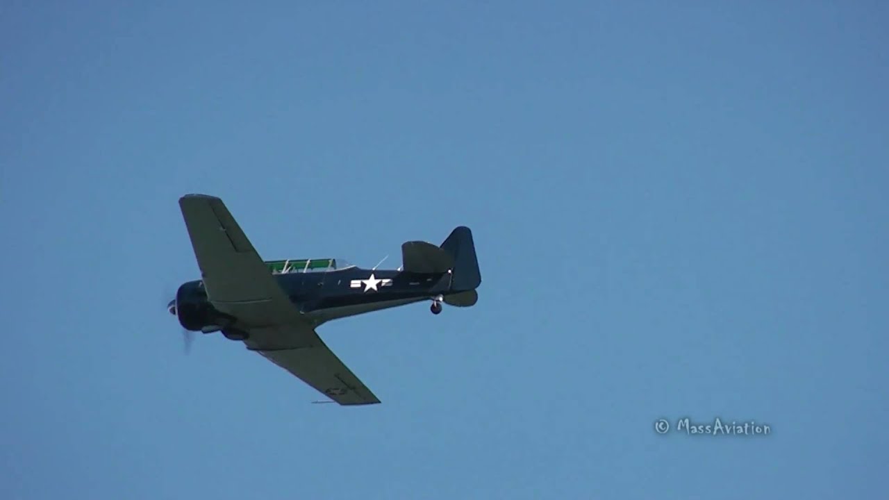 North American AT-6 Texan - YouTube