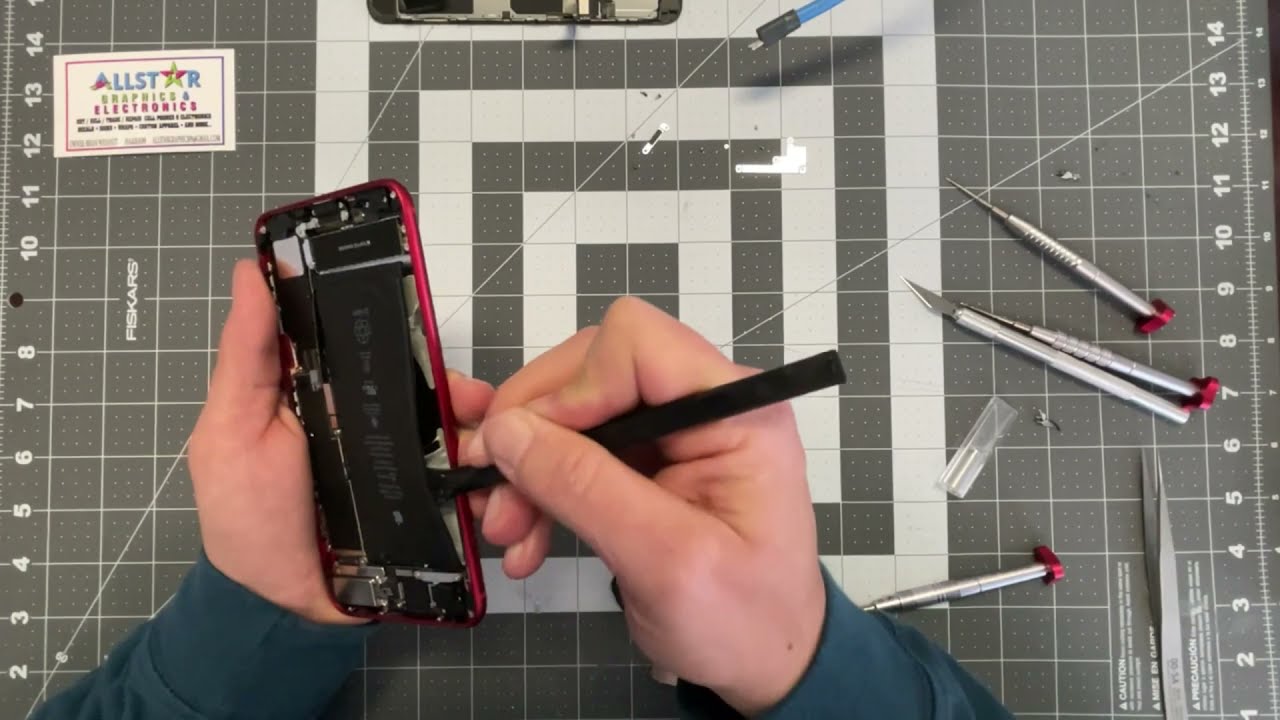 iPhone 8 Plus Battery Replacement. Step By Step. DIY - YouTube