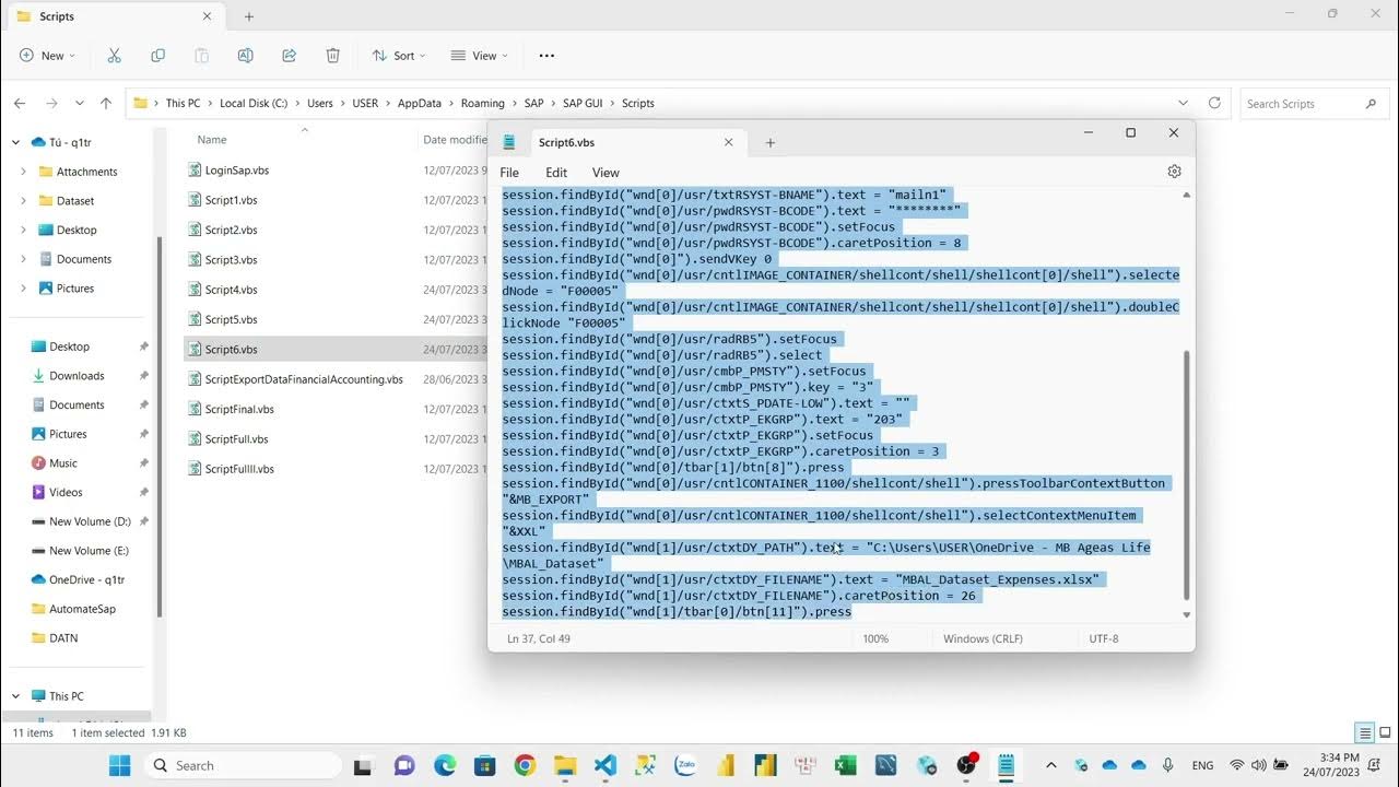 Automate SAP Data Extraction with Python Scripting - One way to automate extract data from SAP ...