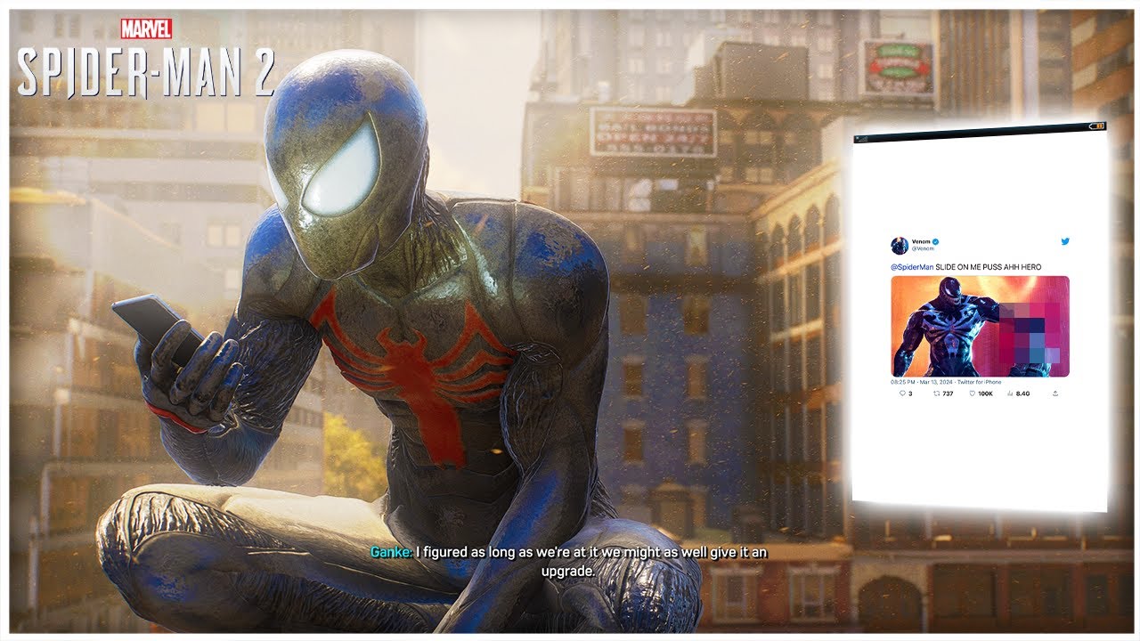 Against All Odds: Spider-Man 2 Drippy Takes on Venom No Abilities ...