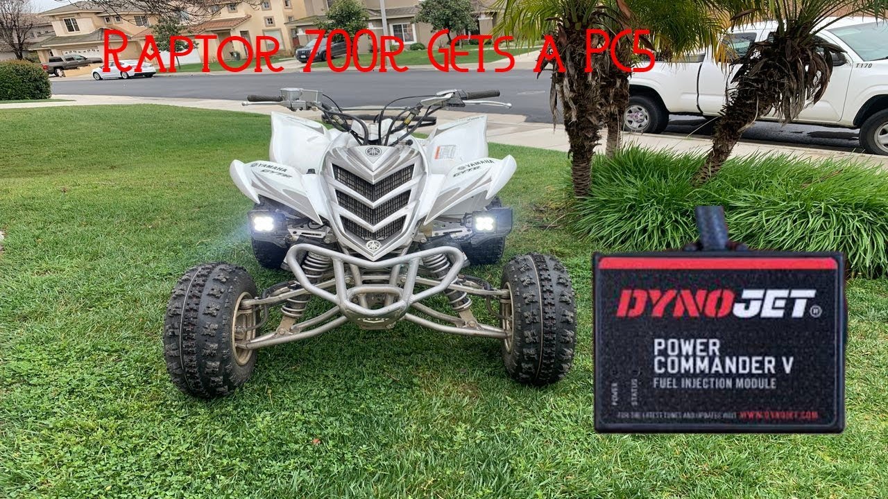 How To Install a Power Commander 5 On a Raptor 700r - YouTube
