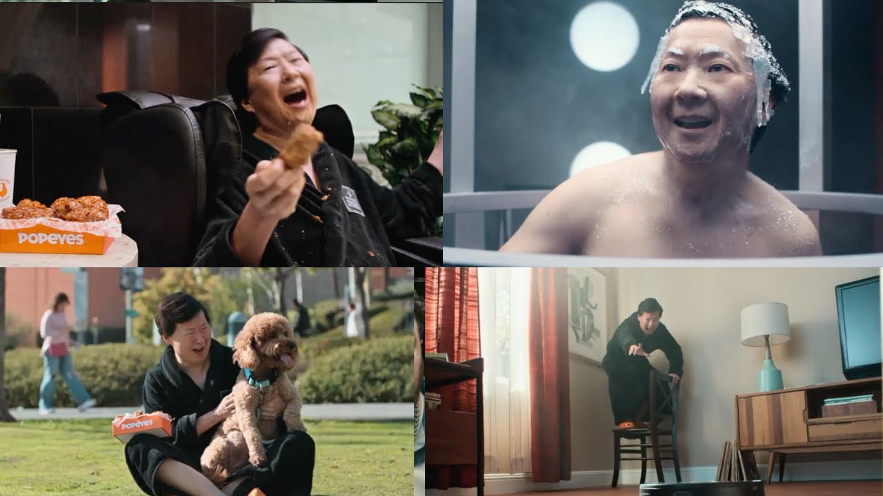 Popeyes Super Bowl Commercial 2024 Ken Jeong The Wait Is Over Ad Review ...