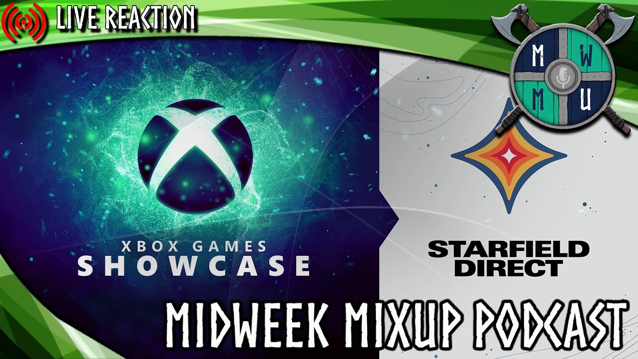 XBOX BETHESDA & STARFIELD DIRECT SHOWCASE | LIVE REACTION | MWMU | 2K ...