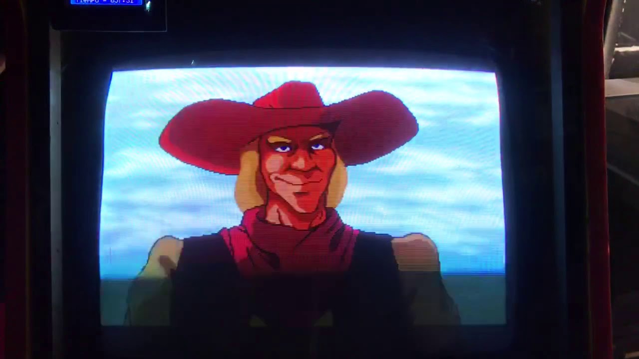 Sunset Riders Pcb Original Jamma 4 Players - YouTube