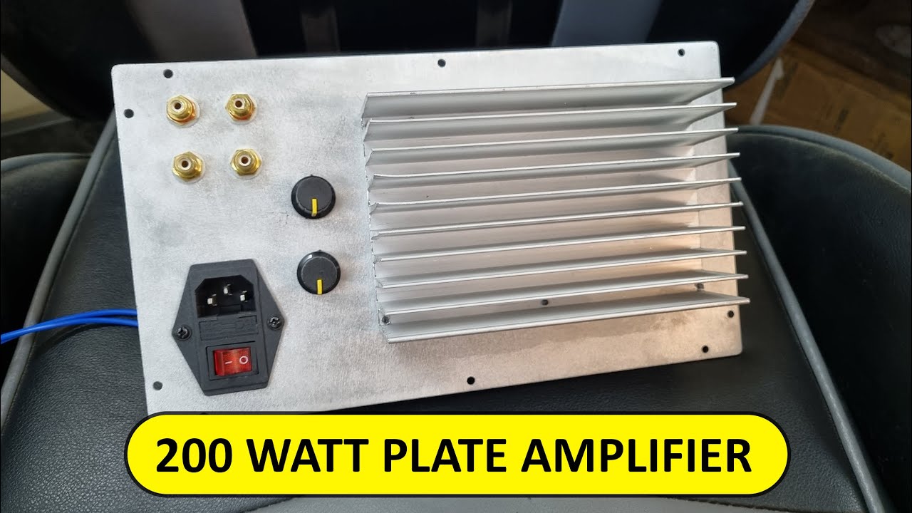 Get Ready for Subwoofer Plate Amplifier || Prototype V1 ...