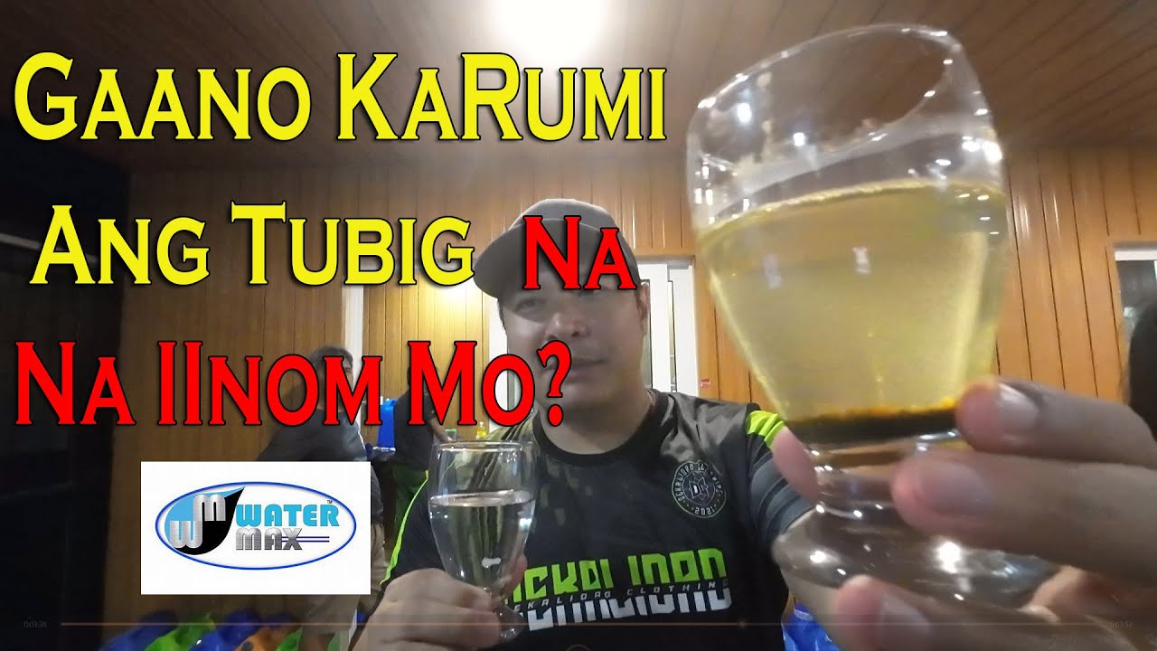 Safe ba ang Water na Iniinom mo, Alamin with Boss Alfred WaterMax - YouTube