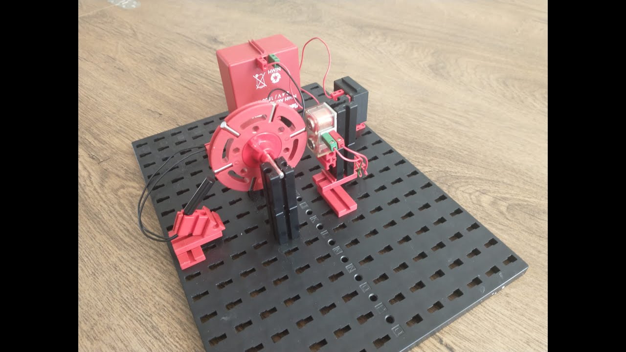 FischerTechnik Reed Relais Electro Motor with 6 iridium magnets and 1 ...