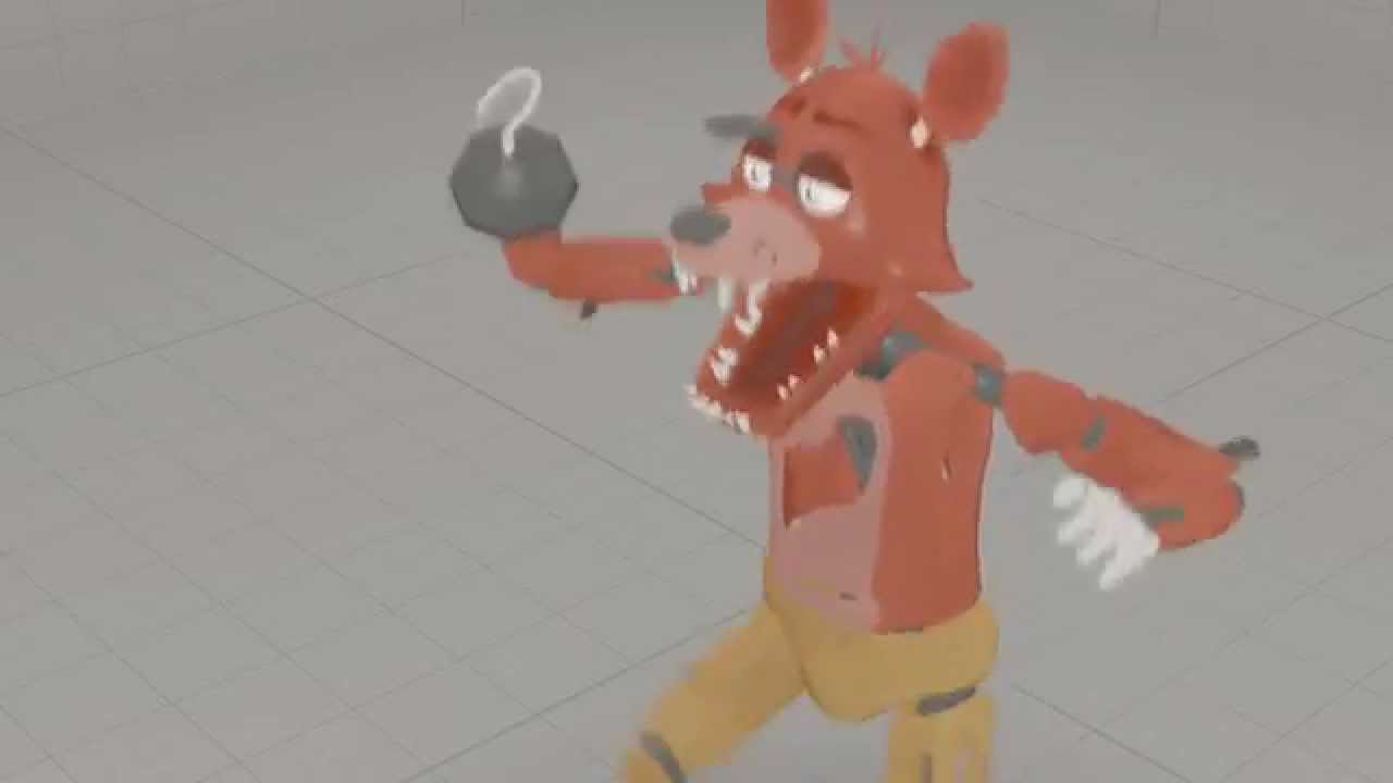 Foxys Running Animation Five Nights At Freddys [sfm] Youtube