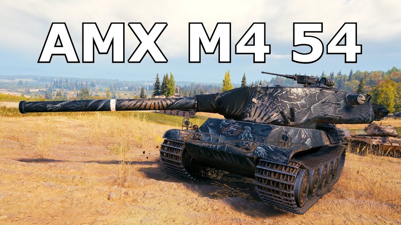 World of Tanks AMX M4 mle. 54 - 4 Kills 11K Damage - YouTube
