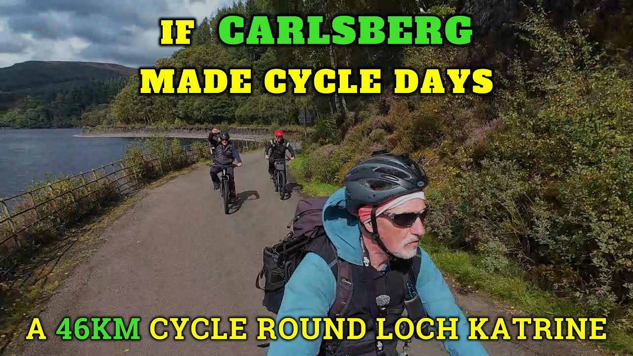 A 46KM CYCLE ROUND LOCH KATRINE - YouTube