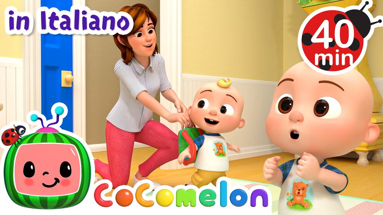 A scuola voglio andar | CoComelon Italiano - Canzoni per Bambini