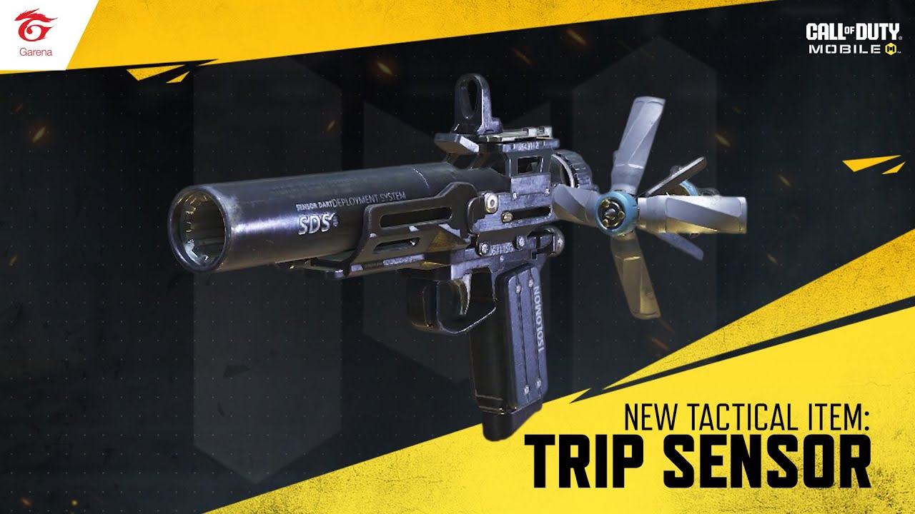 Trip Sensor Tutorial | New Tactical Item | Garena Call of Duty: Mobile ...