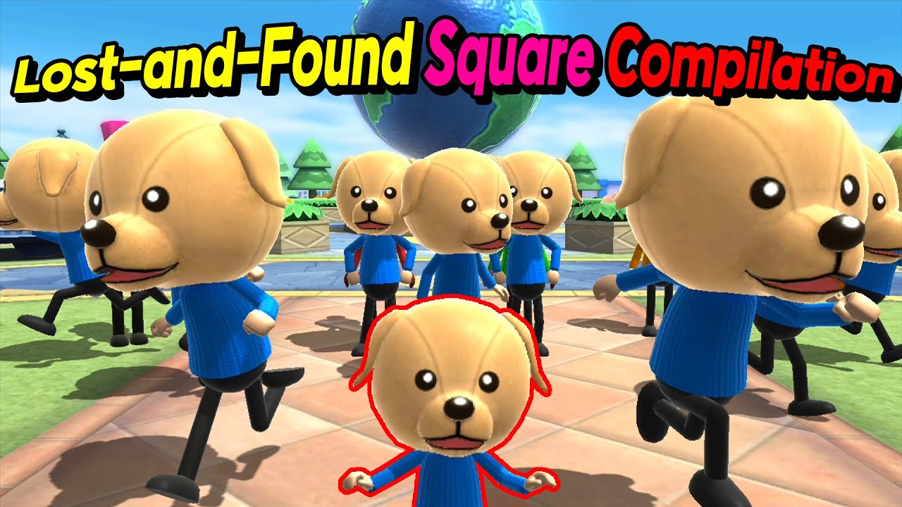 Wii Party U - Lost-and-Found Square Compilation (5 Players, RedBullGuy ...