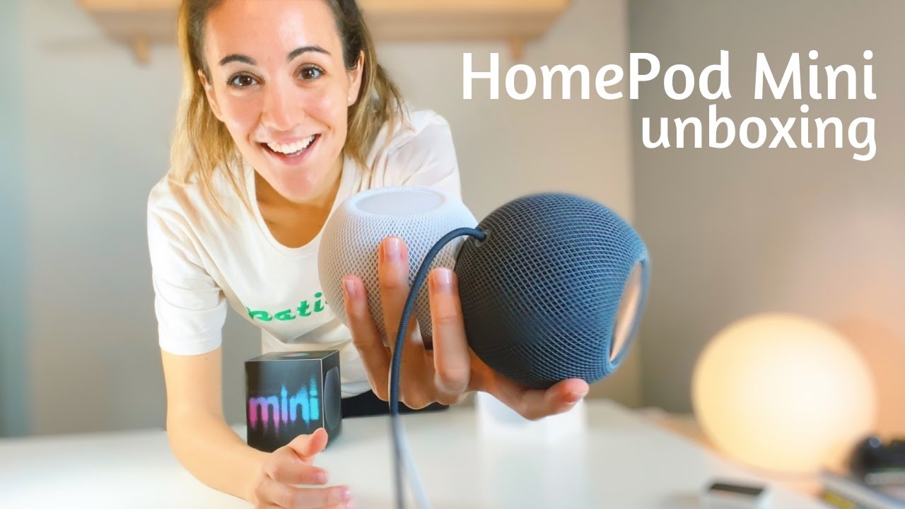Unboxing improvisado del HomePod Mini - YouTube