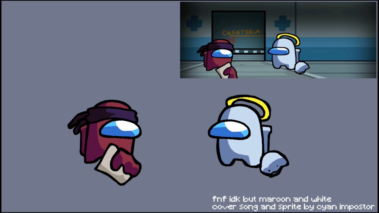 fnf impostor v4 cover idk but maroon and white #coversong # ...