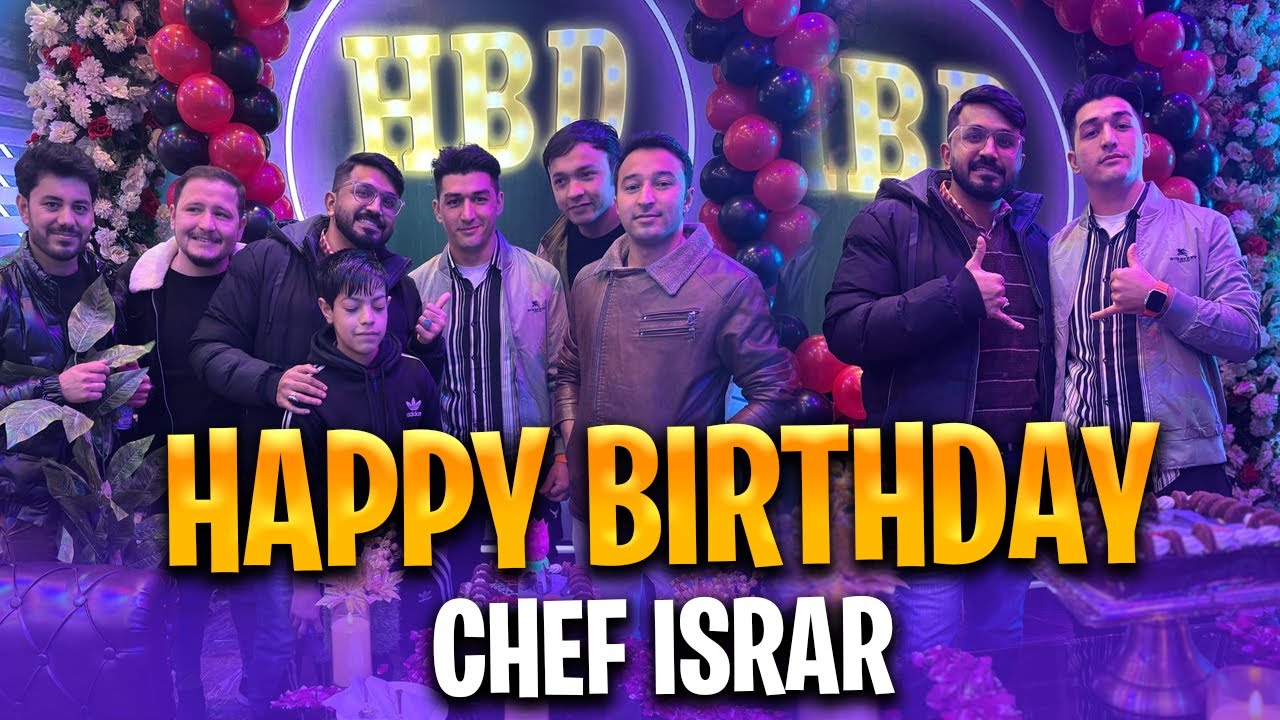 Chef Israr's Birthday Bash | Full Chill & Halla Gulla at Hangout Cafe E ...