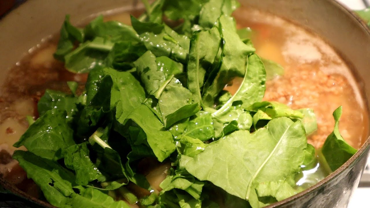 My Grandma taught me this Sorrel soup recipe- filling and healthy soup for your bones and joints ...