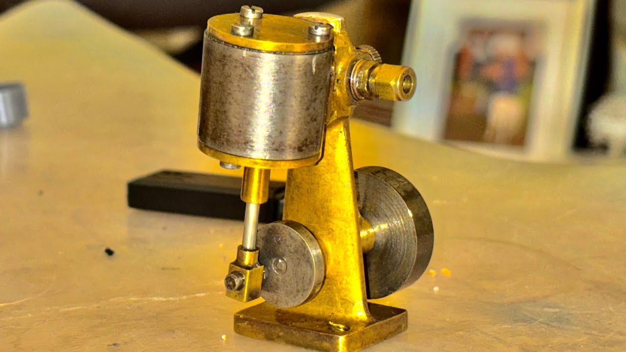 STUART MODELS ST OSCILLATING STEAM ENGINE - YouTube