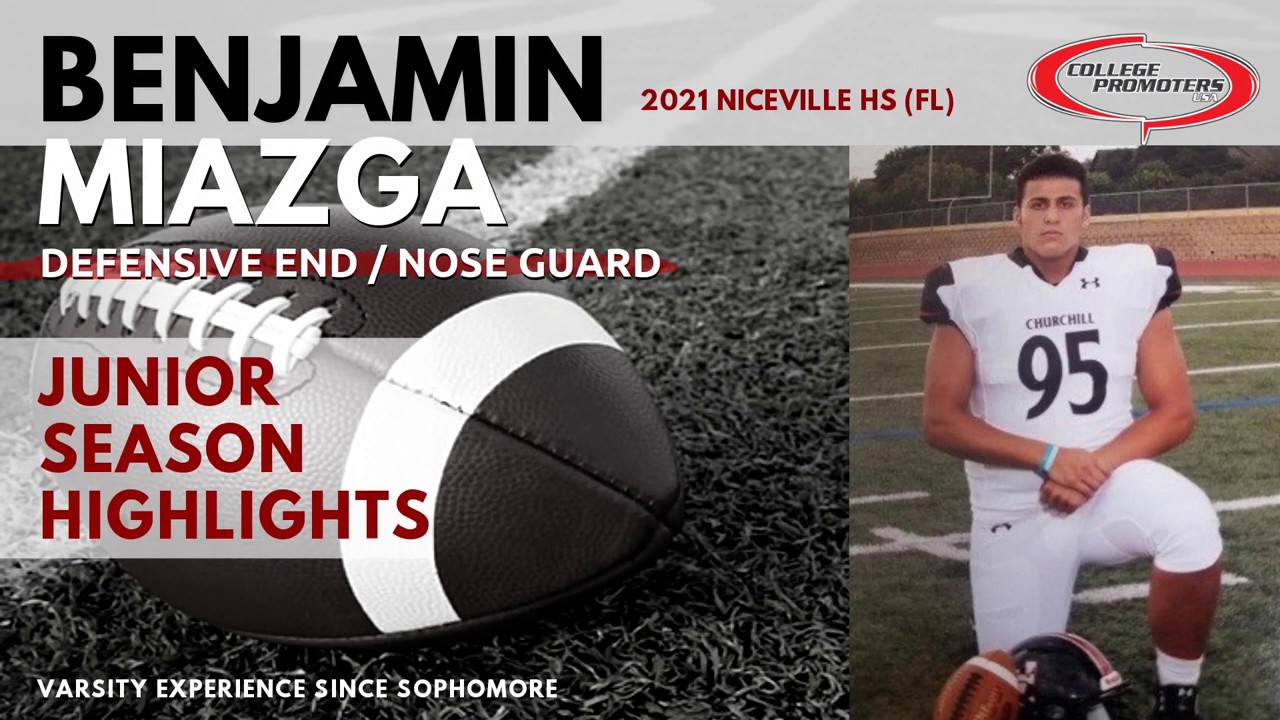 Ben Miazga | 6' DE/NG | Junior Highlights c/o 2021 - YouTube