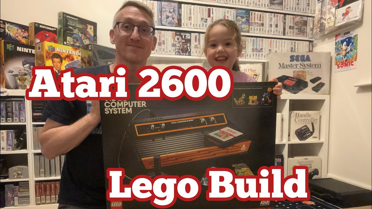Lego Atari 2600 Build with my Daughter along to help 😍#Lego #Atari ...