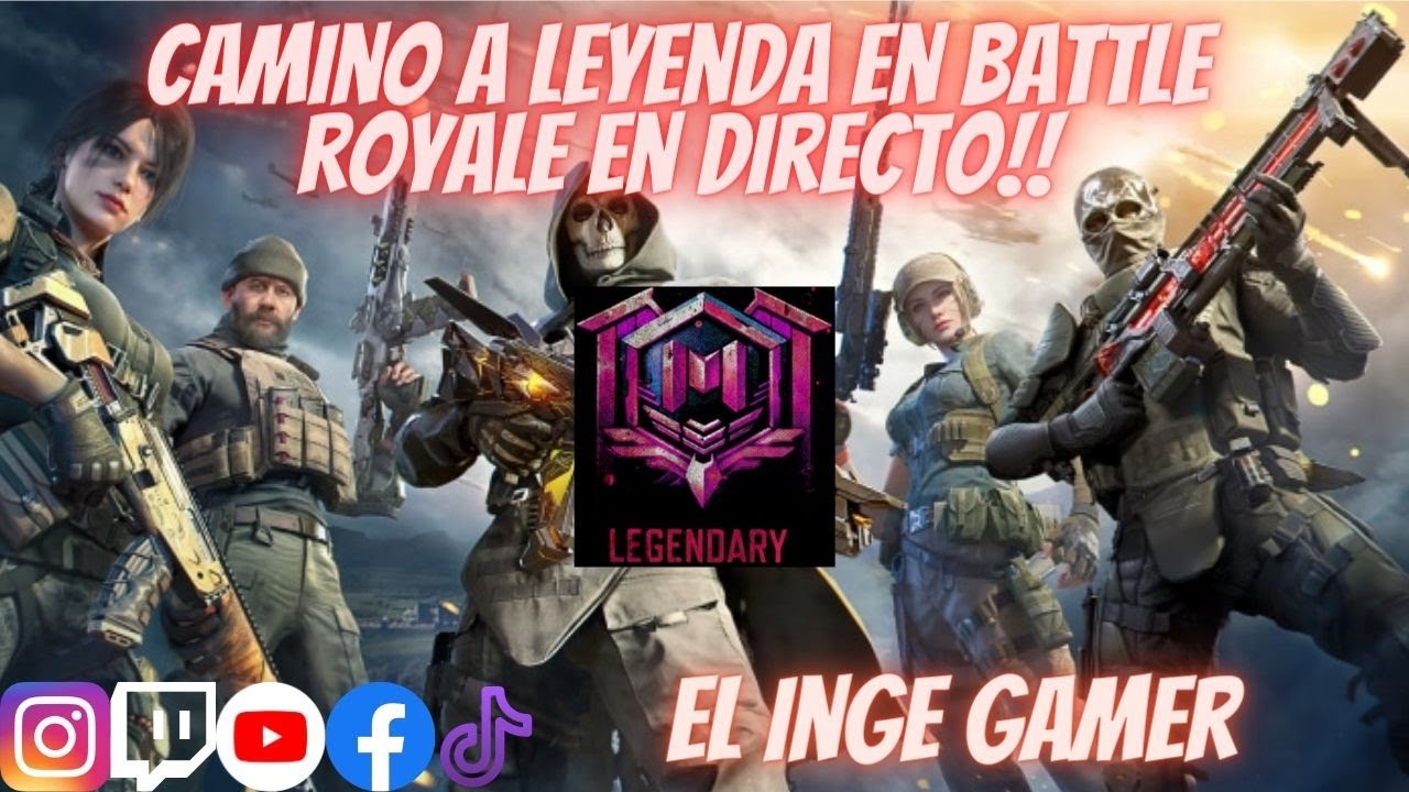 Subiendo a leyenda en BR de COD Mobile en directo con las mejores armas ...