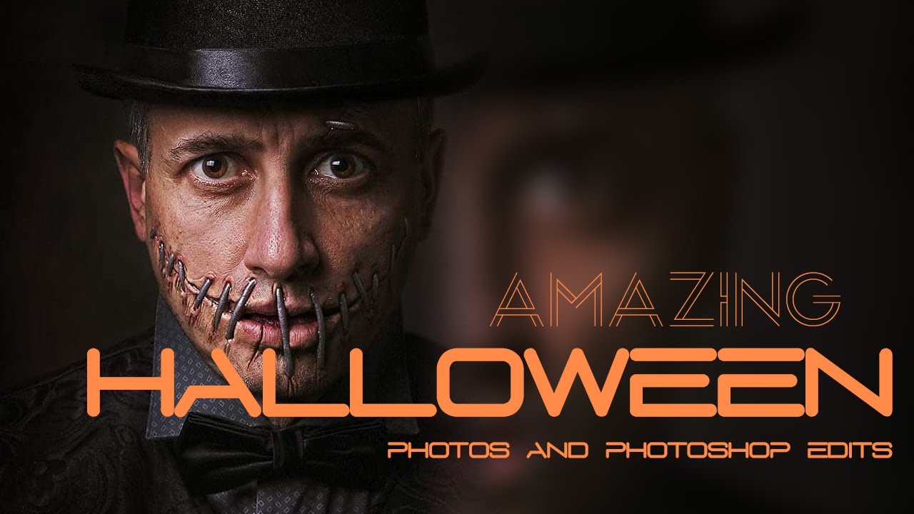 Amazing Halloween Photoshop Edits and Photos - YouTube