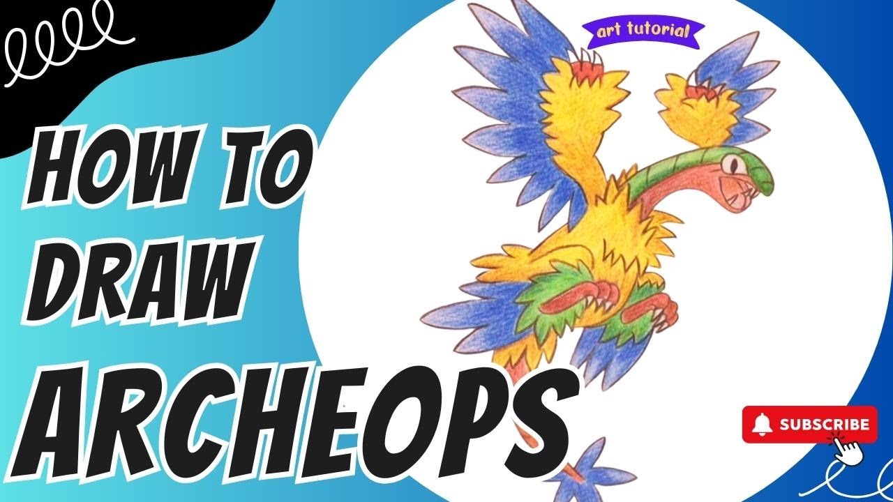 How to draw Archeops - YouTube