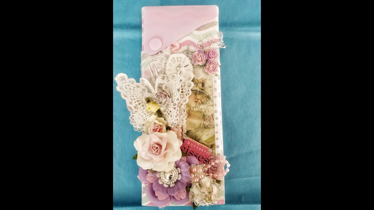 Dollar Store Pencil Boxes. Shabby Chic Pencil Box DIY - YouTube