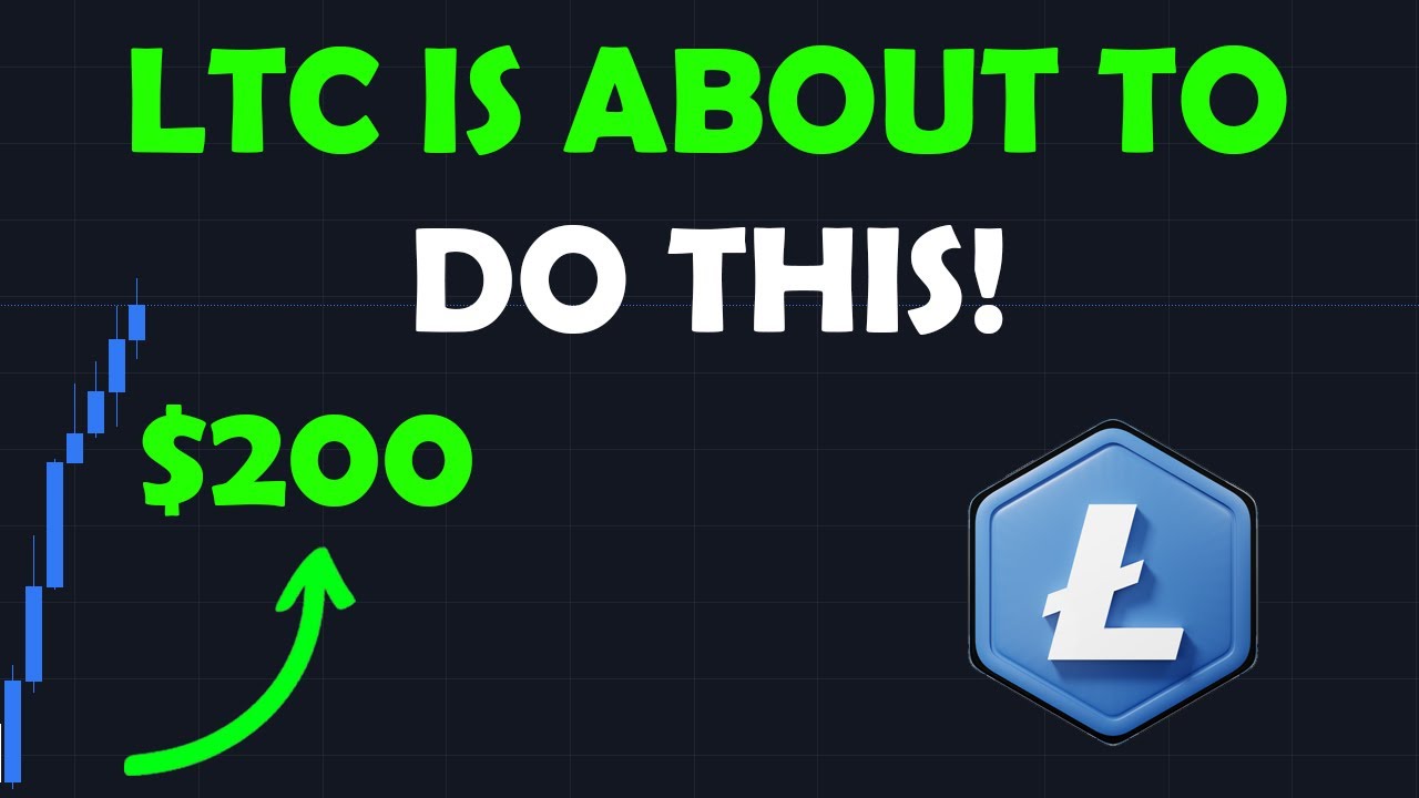 LITECOIN (LTC) PUMP TO $200?! MY EXACT ENTRY 🚀 - YouTube