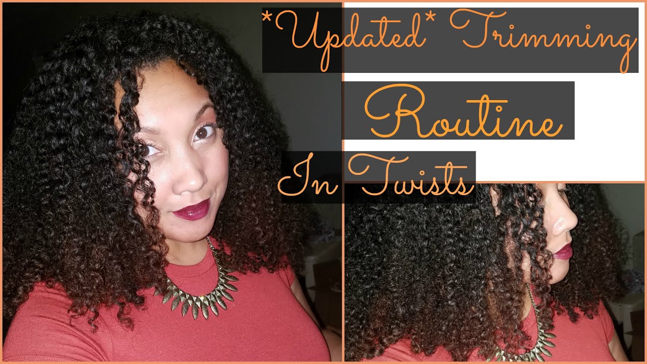 *Update* How I Trim My Curls | Ashkins Curls - YouTube